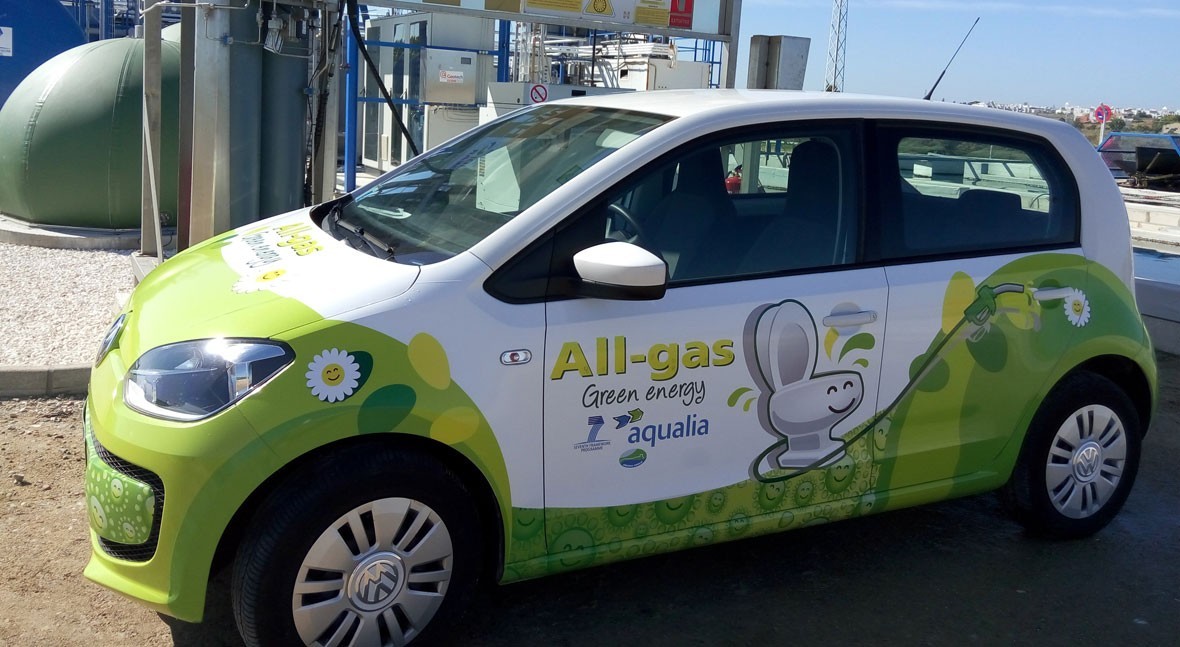 All-gas presenta el primer coche de biogás a partir del cultivo de ...
