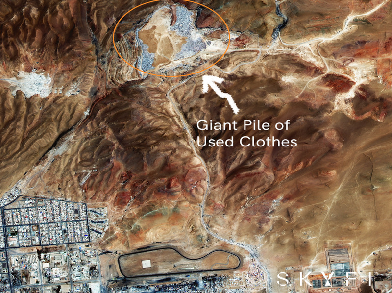 El basurero textil de Atacama ya es visible desde el espacio - Gestores ...