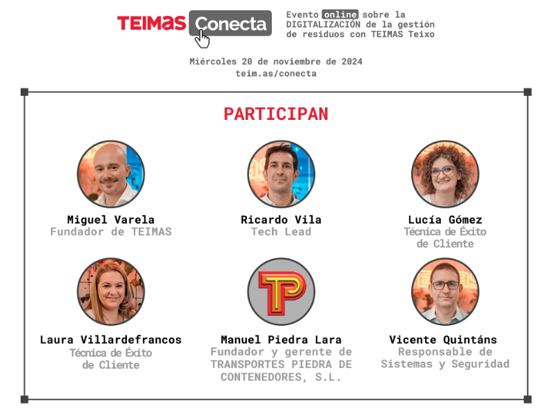 ¿Quieres optimizar la gestión de residuos? No te pierdas TEIMAS Conecta ...